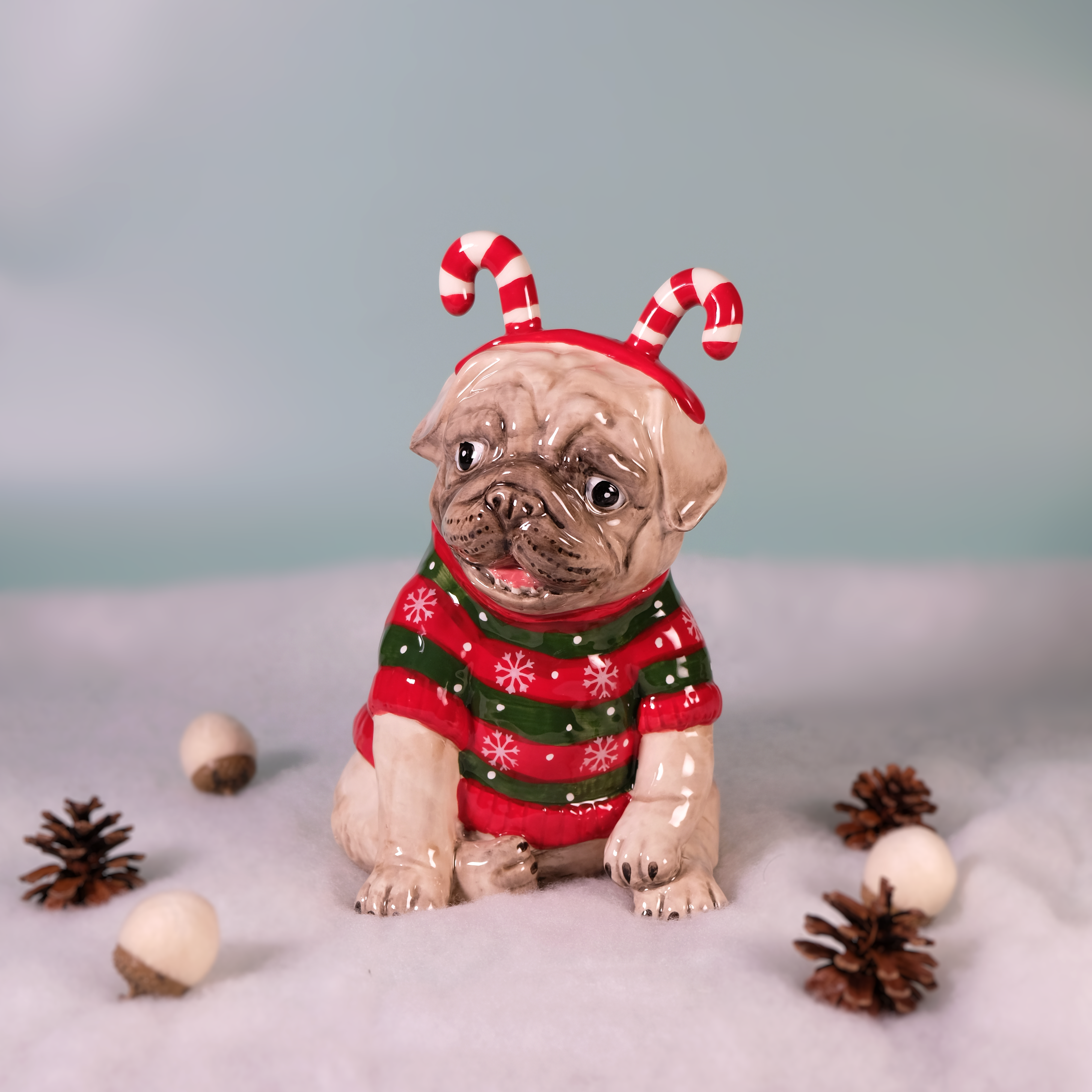 Carlos Pug Figurine â€“ From Our Hands to Yours