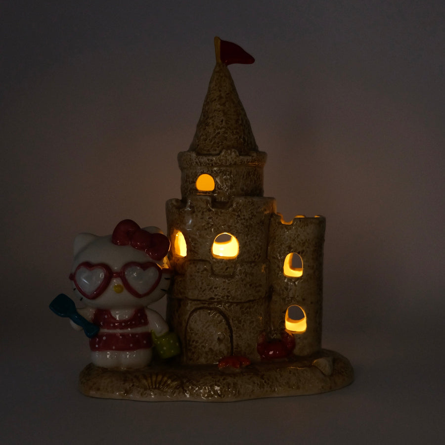 Hello Kitty Sand Castle Candle House â€“ Hand-Packed