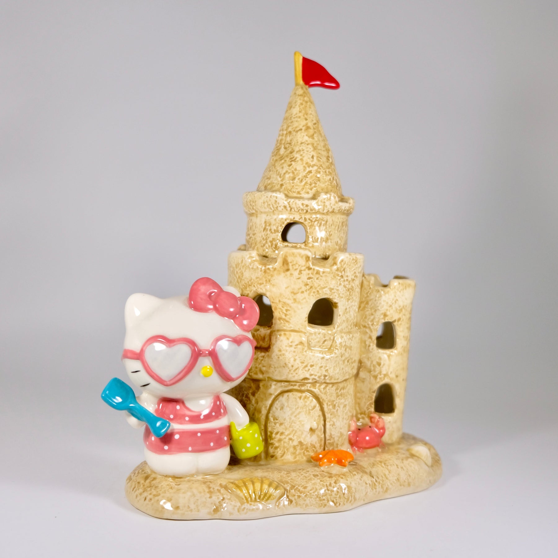 Hello Kitty Sand Castle Candle House â€“ Hand-Packed