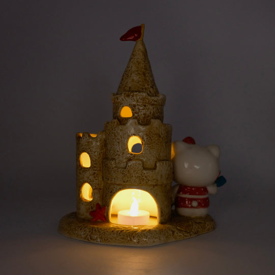 Hello Kitty Sand Castle Candle House â€“ Hand-Packed