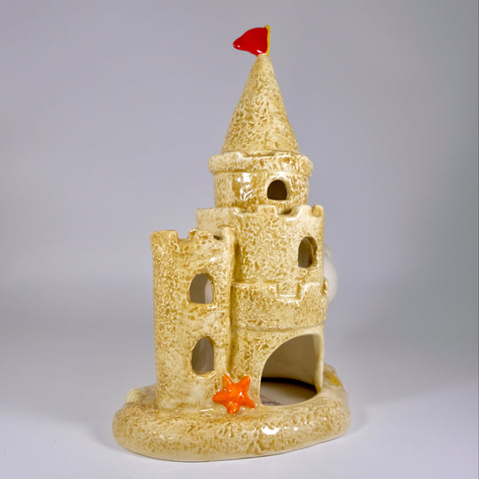 Hello Kitty Sand Castle Candle House â€“ Hand-Packed
