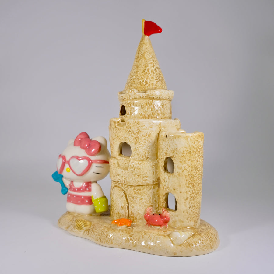 Hello Kitty Sand Castle Candle House â€“ Hand-Packed