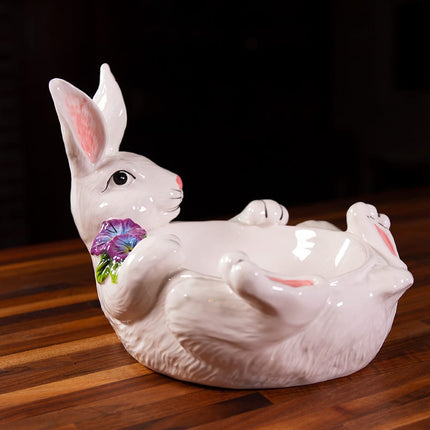 Easter Bunny Candy Dish – Blue Sky Clayworks