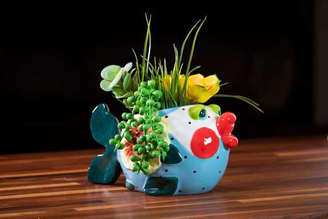 Fish Planter – Blue Sky Clayworks