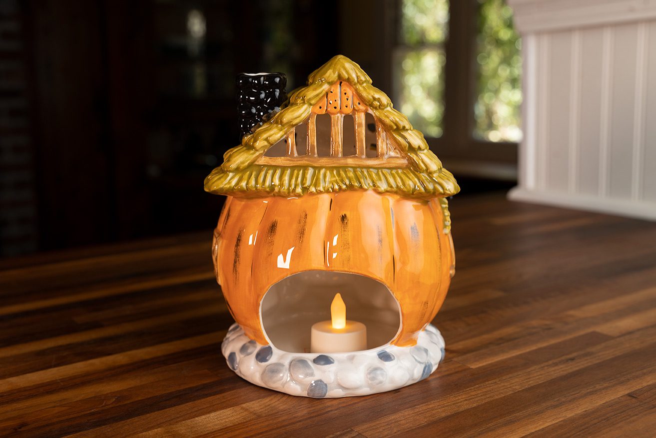 Clayworks Naked Crows Nightly Candle House – Blue Sky Clayworks