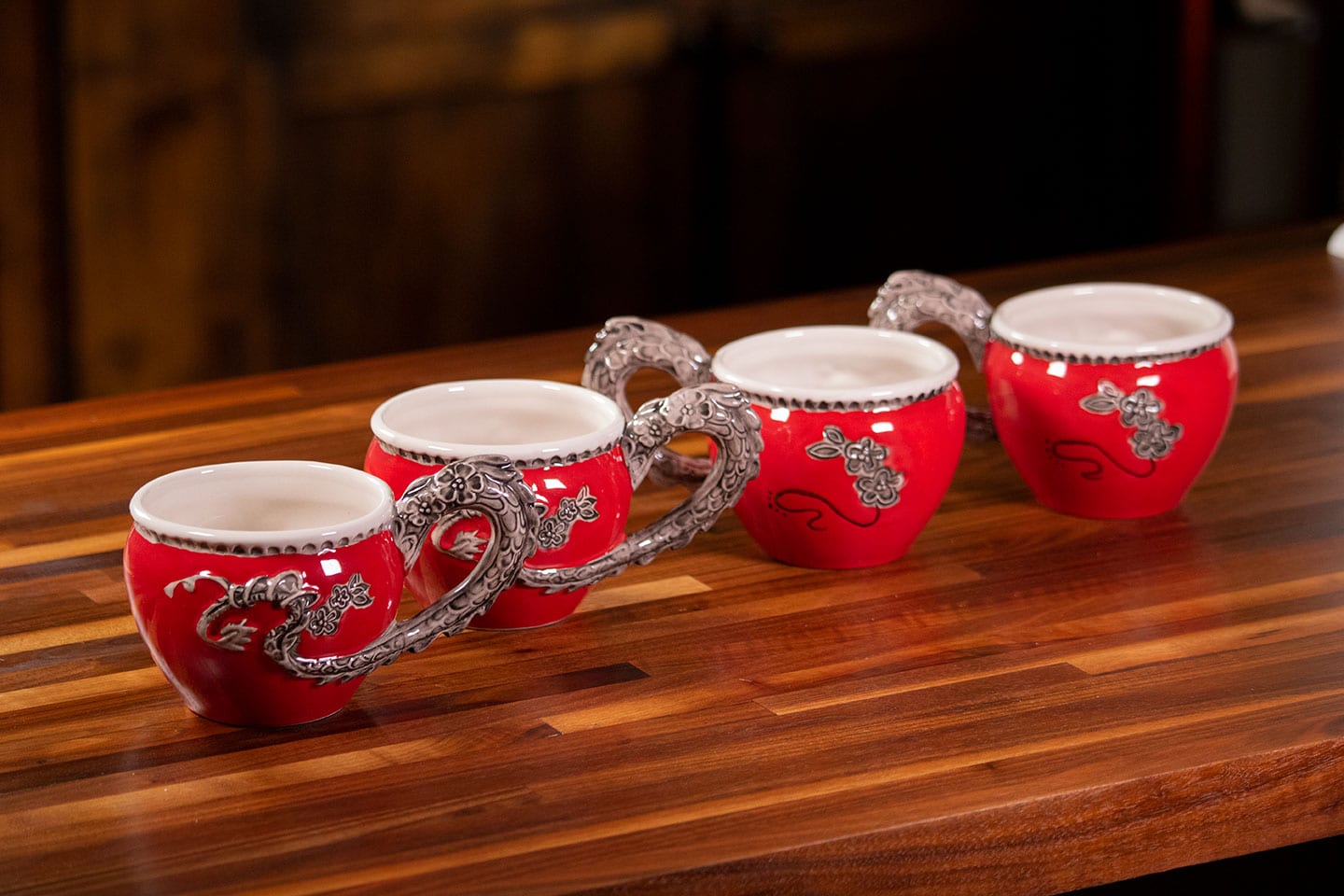 Clayworks Red Dragon Cup – Unique Limited Design