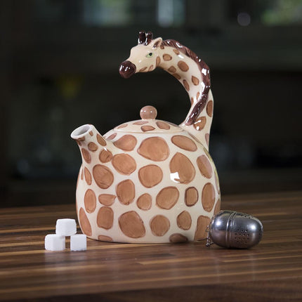 Giraffe Teapot – Blue Sky Clayworks