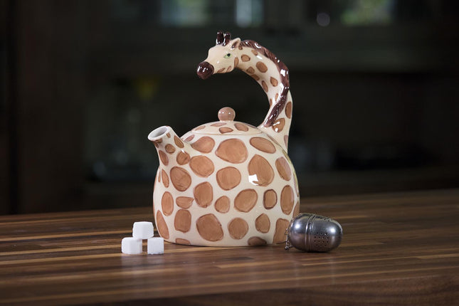Giraffe Teapot – Blue Sky Clayworks